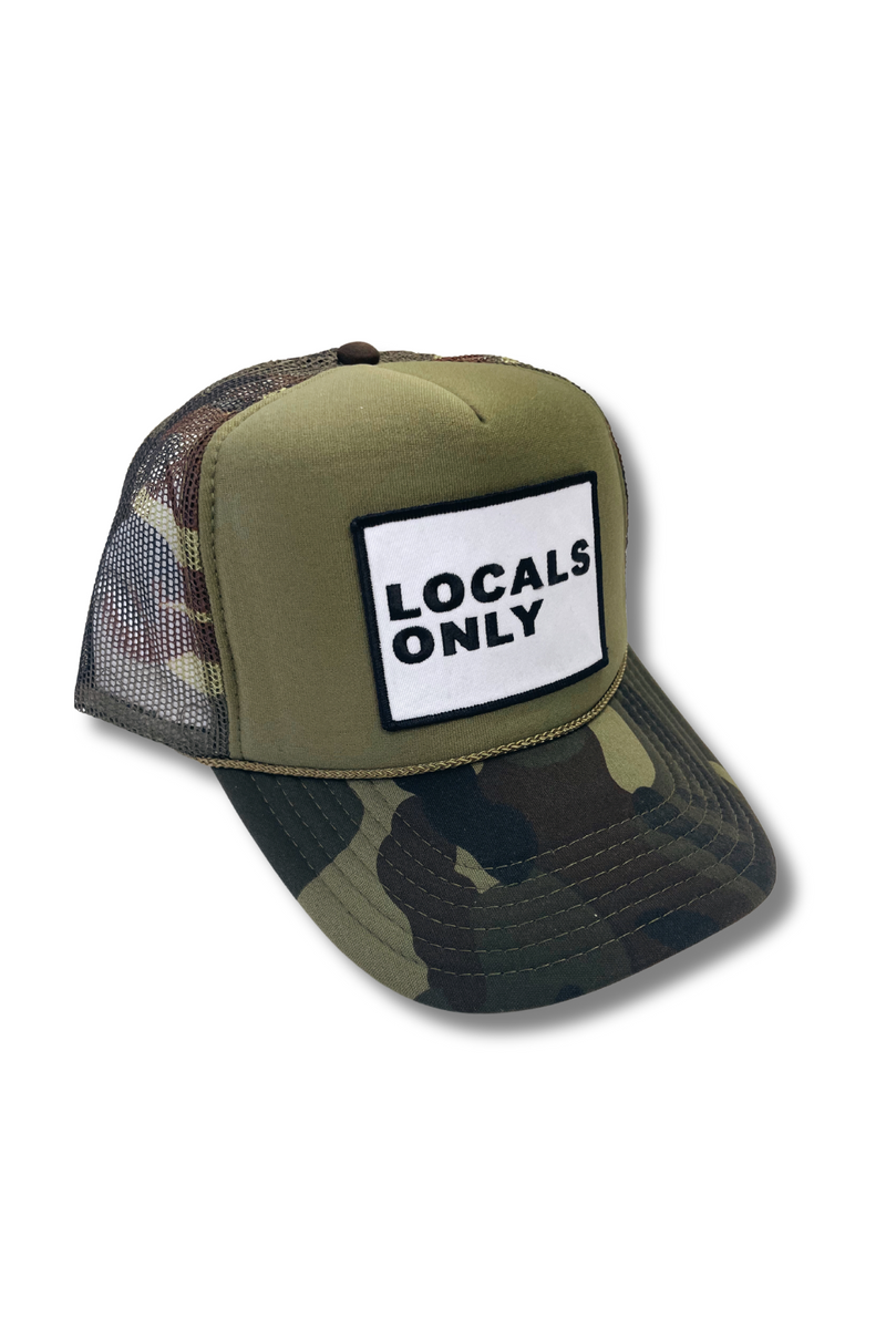 "Locals Only" Trucker Hat – Finley's Boutique